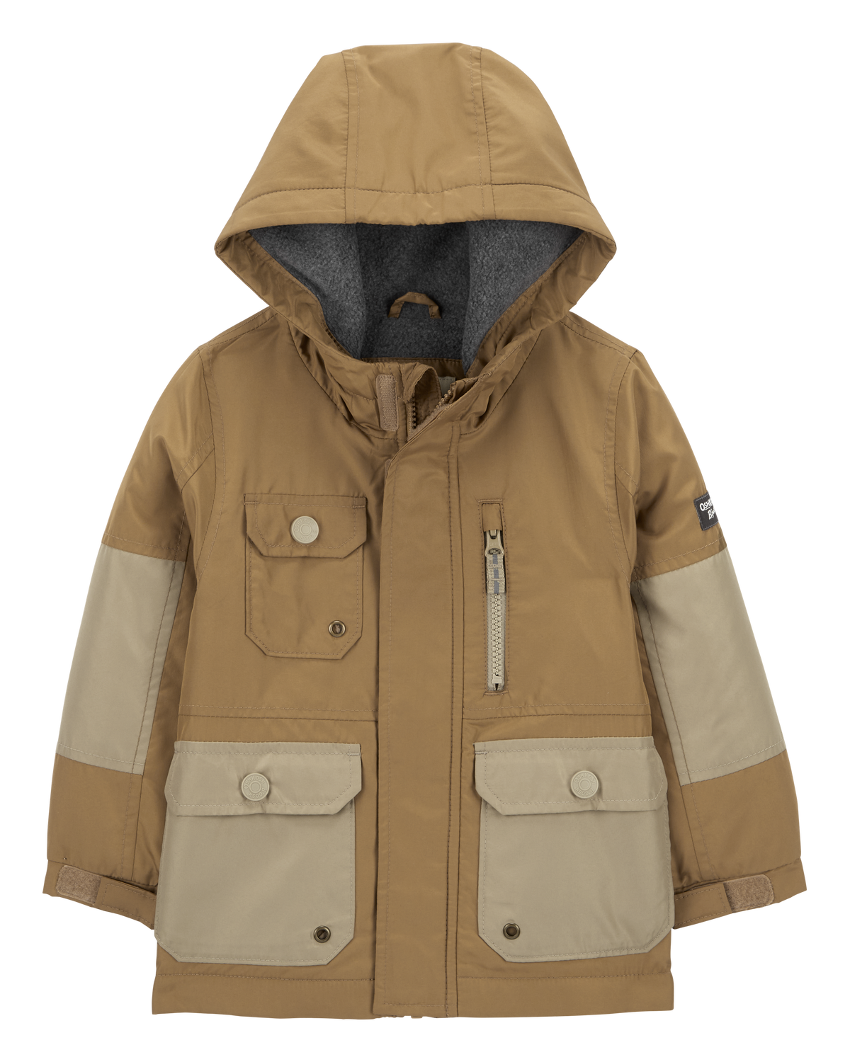 Toddler Fleece-Lined Midweight Utility Jacket - OshKosh Toddler Fleece-Lined Midweight Utility Jacket - OshKosh