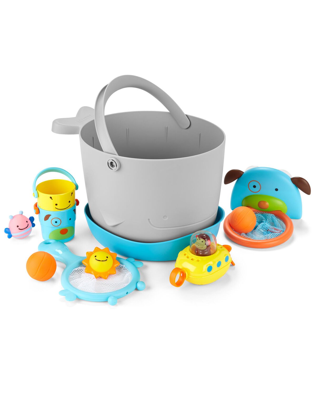 MOBY Fun-Filled Bath Toy Bucket Gift Set - Skip Hop | Carter's