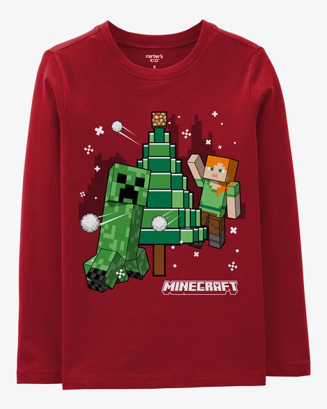 Kid Minecraft Christmas Tee - Carter's | Carter's
