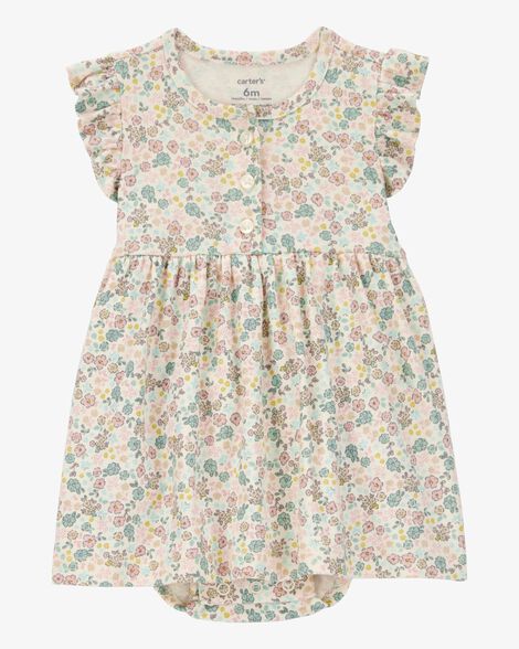 Baby 2-Piece Floral Dress Cardigan Set - Carter's | Carter's