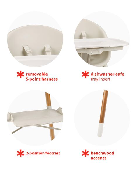 EON 4-in-1 High Chair - Oat - Skip Hop | Carter's