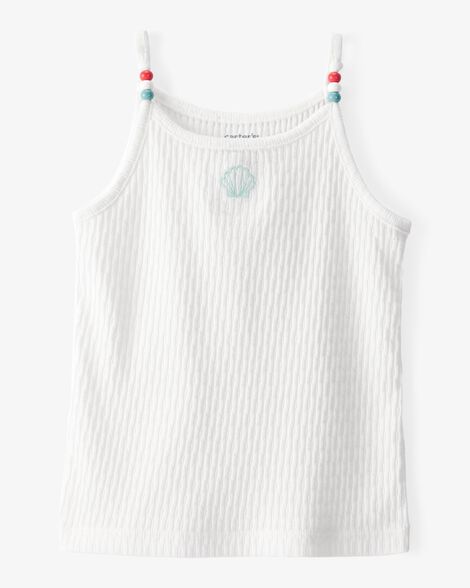 Toddler Seashell Ribbed Tank Top - Carter's | Carter's