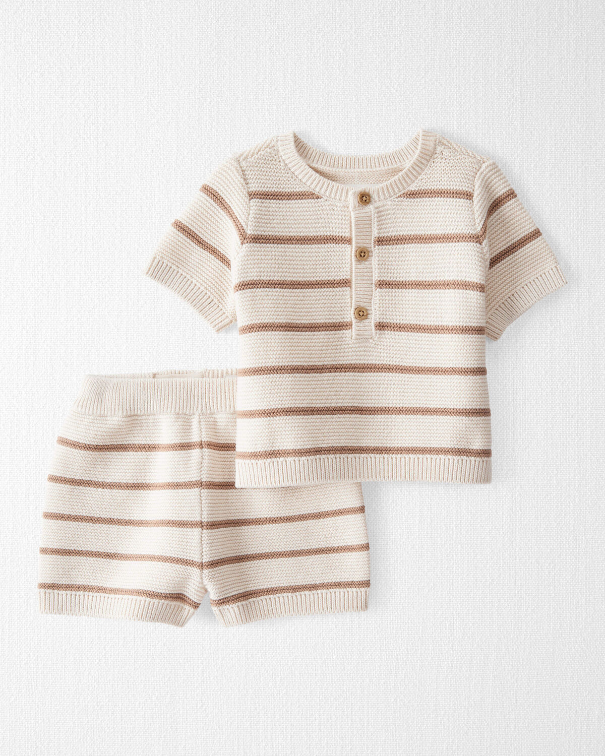 Baby 2-Piece Organic Cotton Sweater Knit Set - Little Planet | Carter's