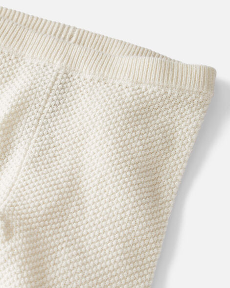 Baby Organic Cotton Sweater Knit Pullover Set in Cream - Little Planet ...