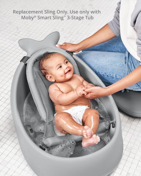 MOBY® Smart Sling™ 3-Stage Tub Sling - Grey - Skip Hop | Carter's