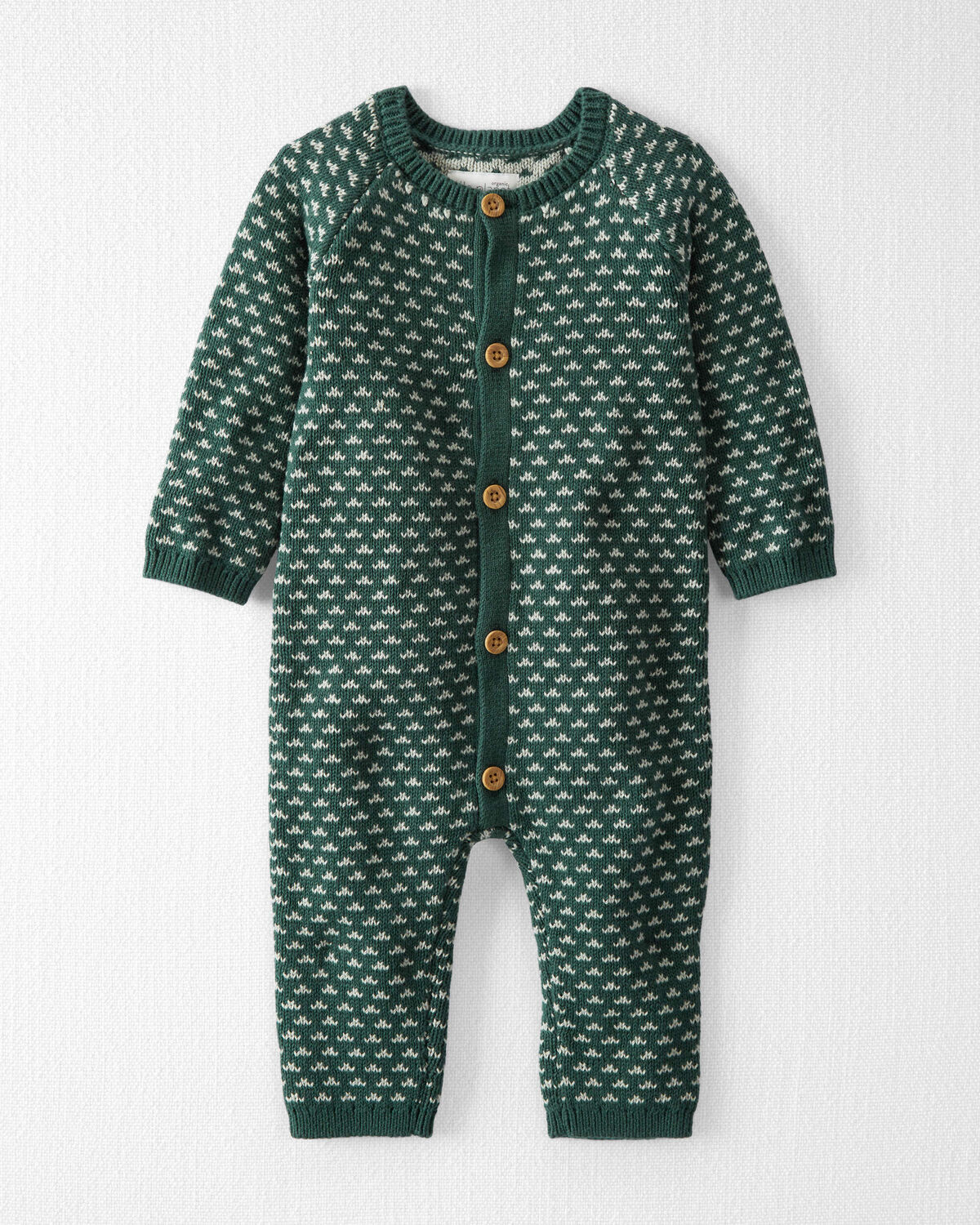 Baby Organic Cotton Sweater Knit Jumpsuit - Little Planet | Carter's