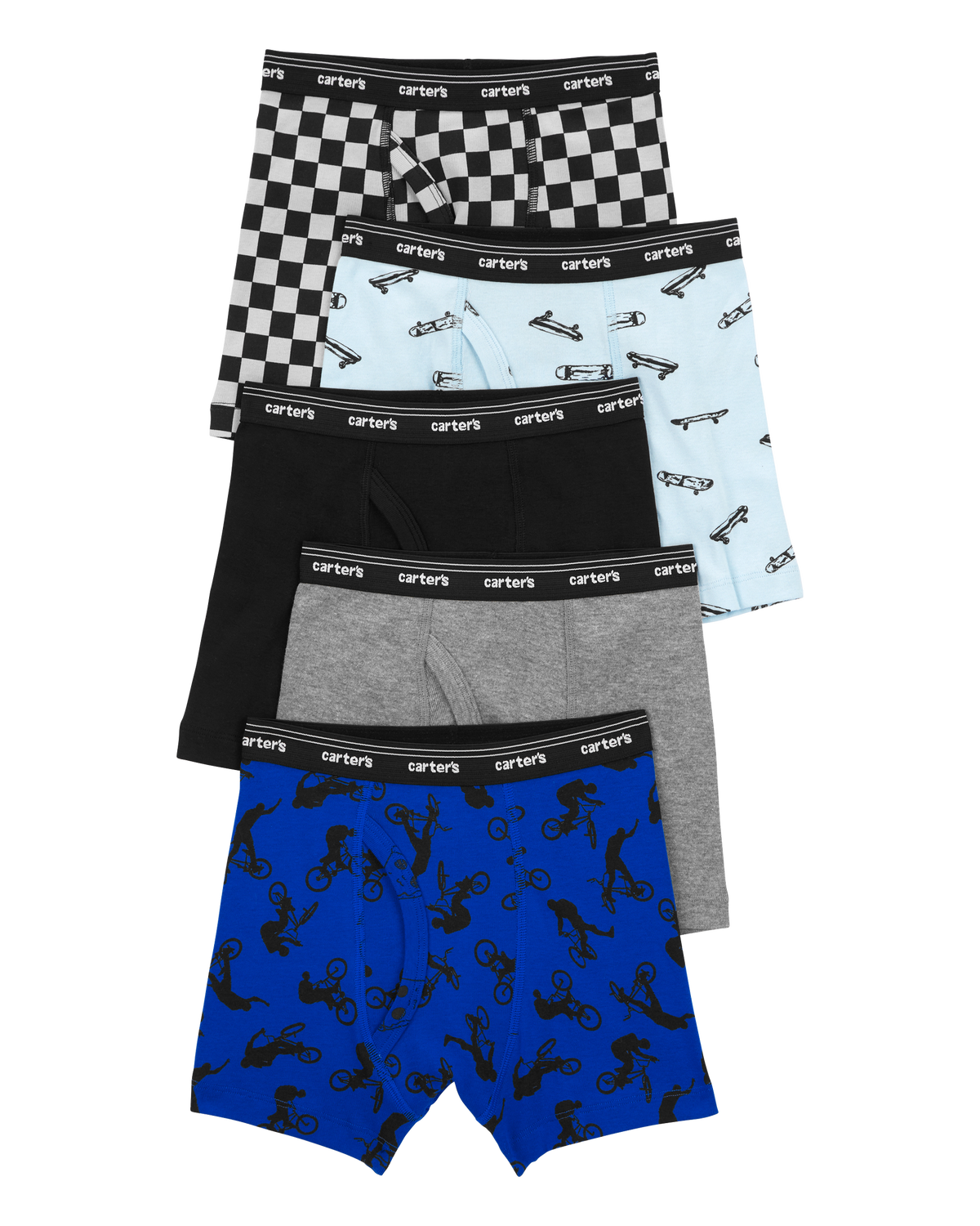 Kid 5-Pack Boxer Briefs Underwear - Carter's | Carter's