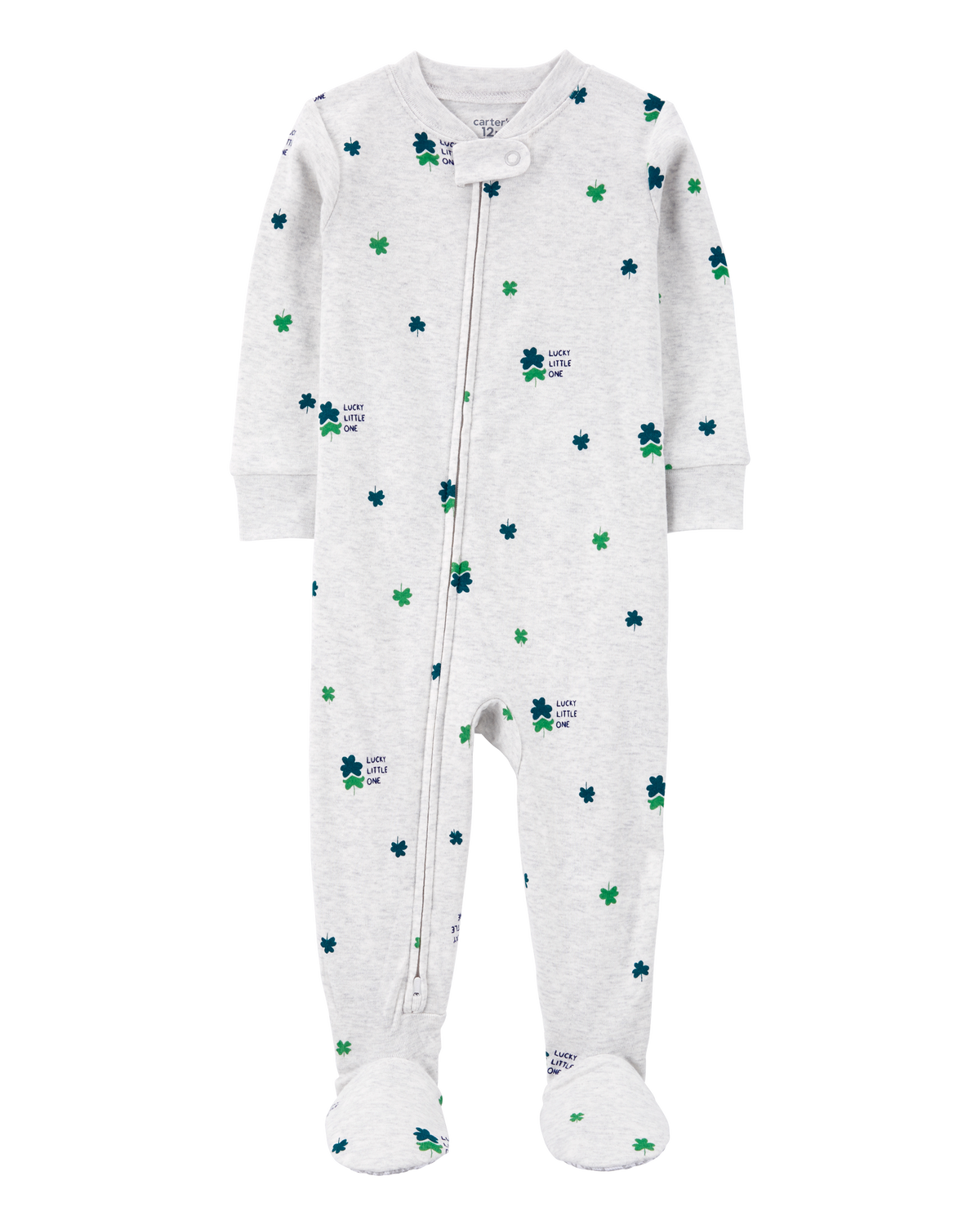 Toddler 1-Piece St. Patrick’s Day Leprechaun Cotton Blend Snug-Fit ...