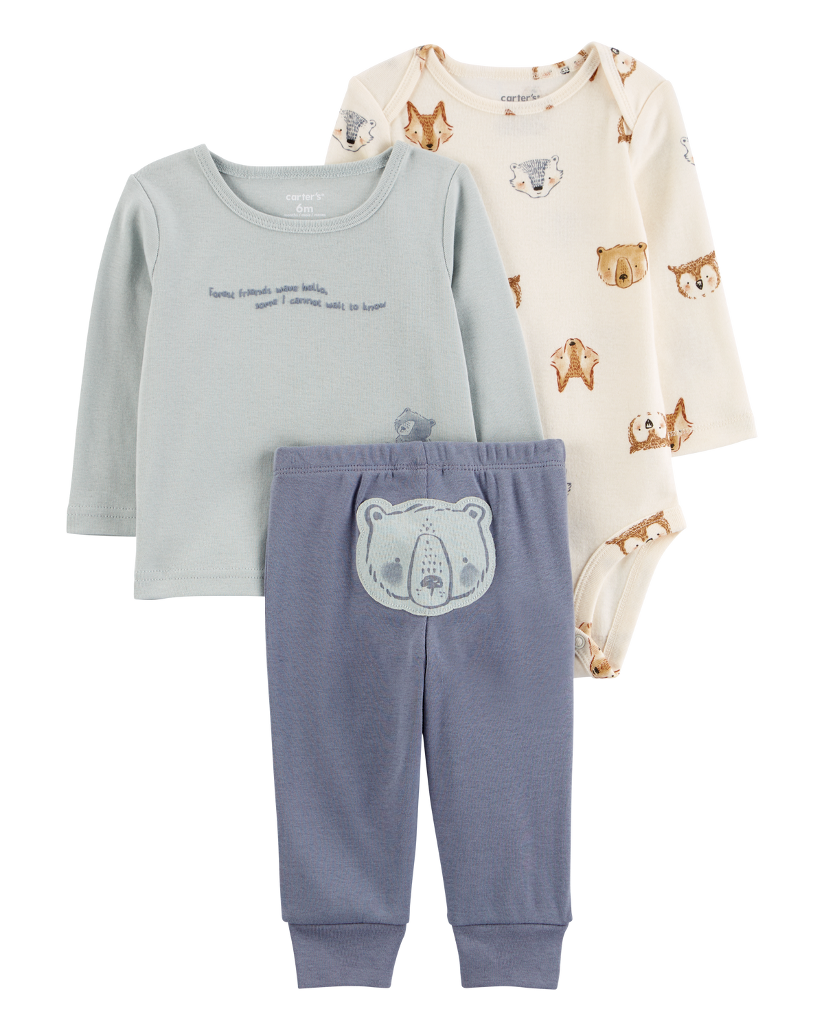 Baby Little Character Set® Bear 3-Piece - Carter's | Carter's