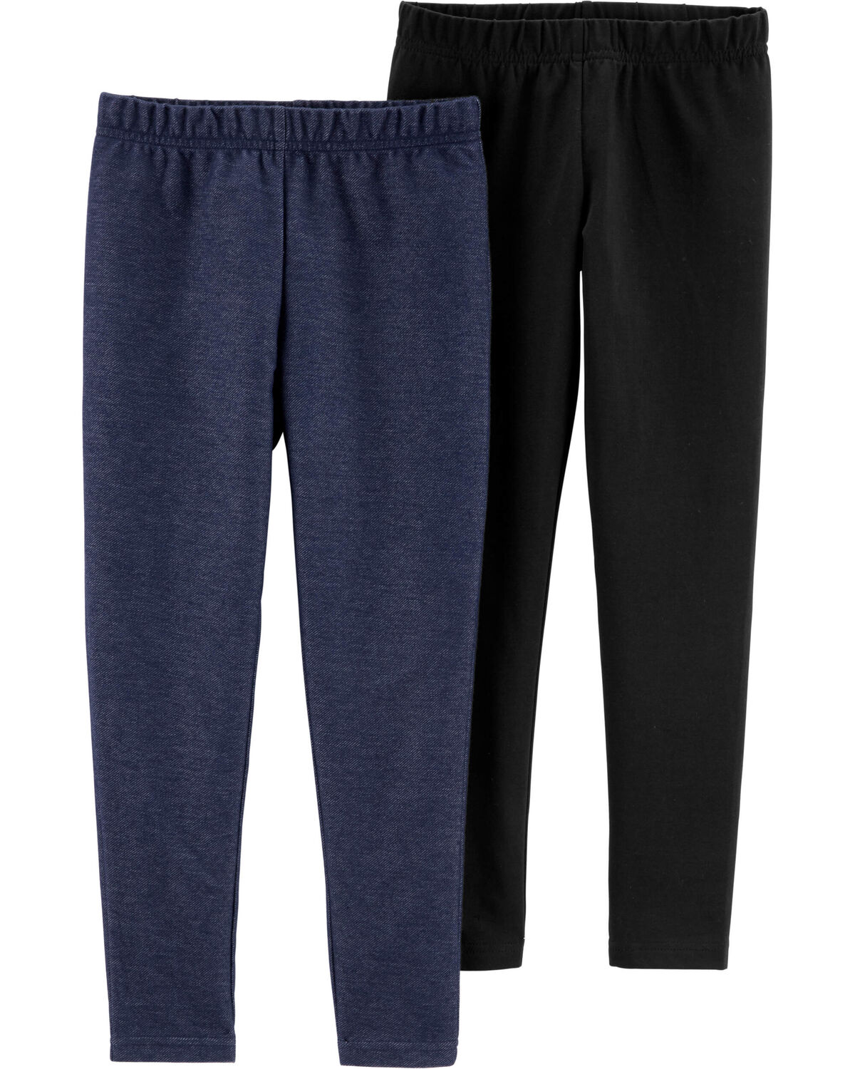 Kid 2-Pack Black & Navy Leggings - Carter's | Carter's
