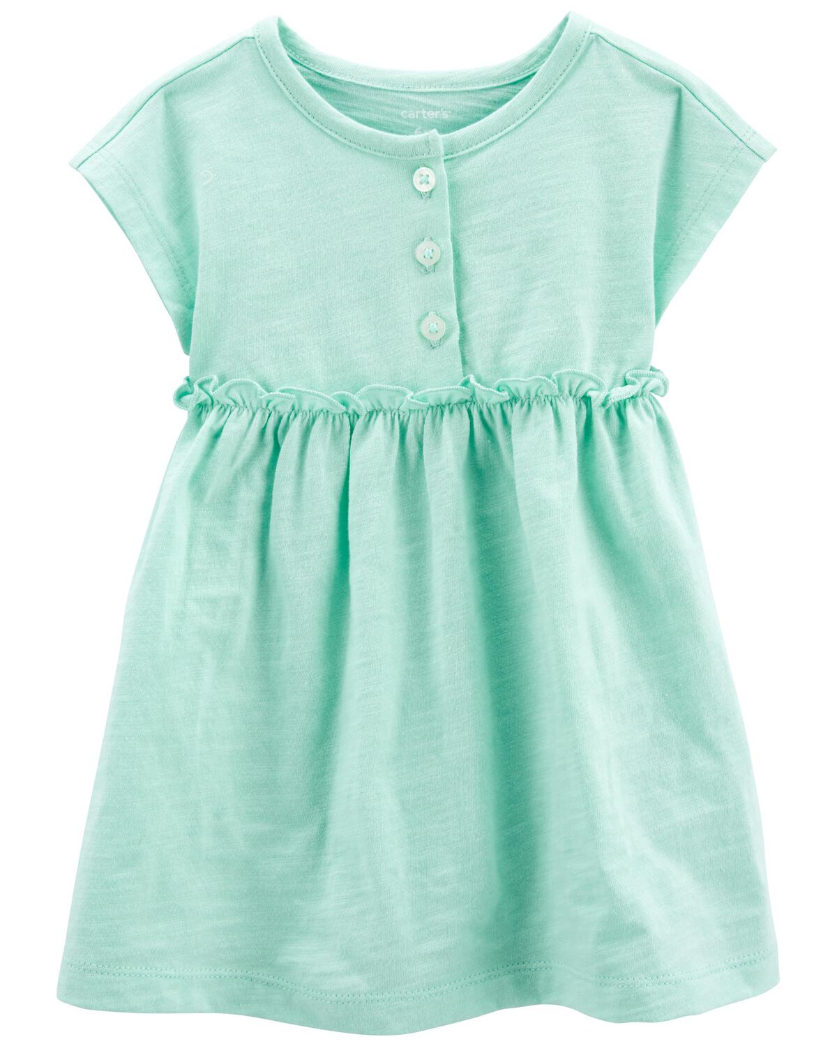 Baby Button Front Dress - Carter's | Carter's