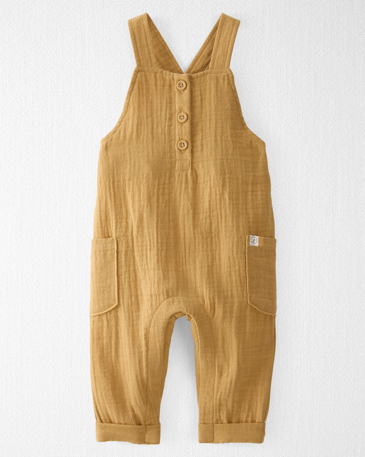 Baby Organic Cotton Gauze Overalls - Carter's | Carter's