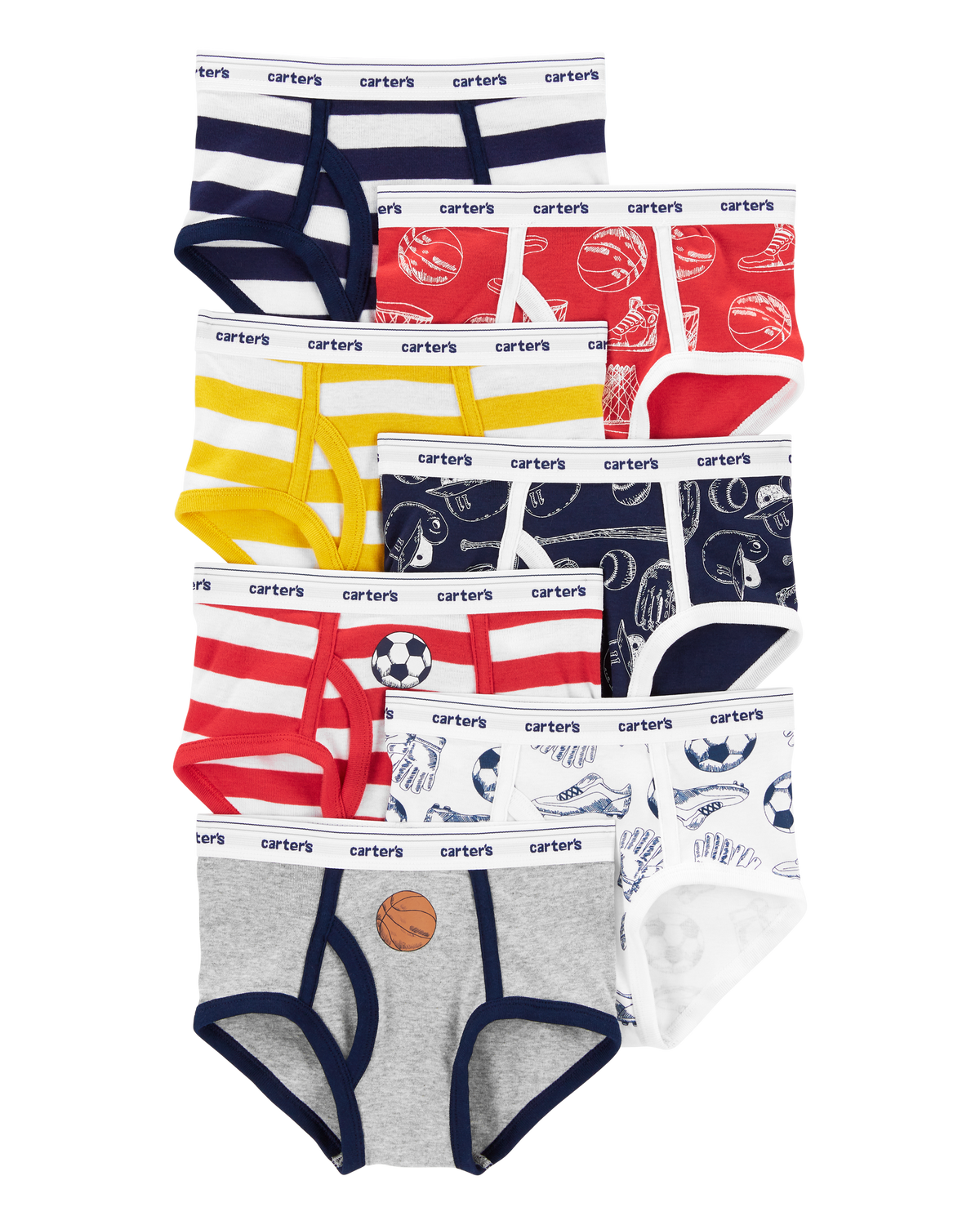 7-Pack Cotton Briefs Underwear - Carter's | Carter's