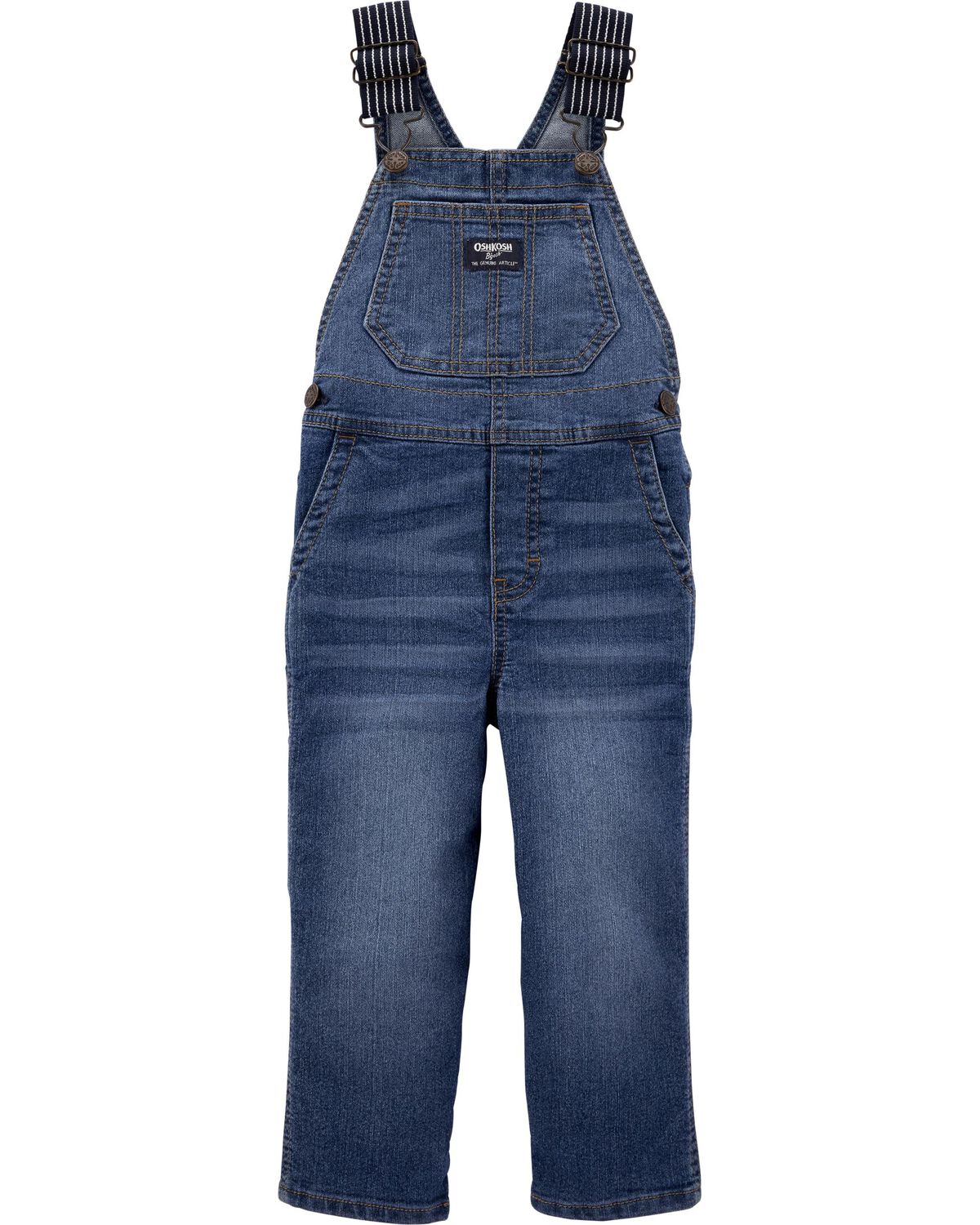 Toddler Denim Overalls - Indigo Bright Wash - OshKosh | Carter's