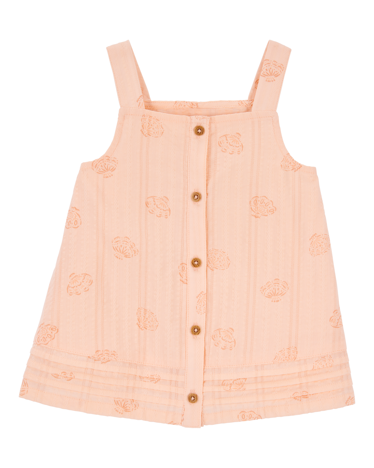 Toddler Seashell Cotton Tank - Coral - Carter's | Carter's