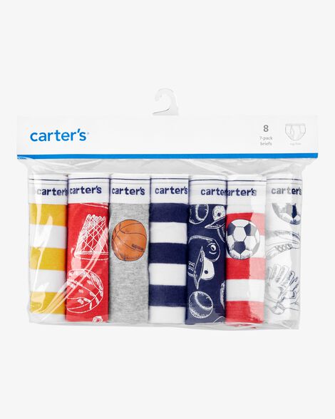 7-Pack Cotton Briefs Underwear - Carter's | Carter's