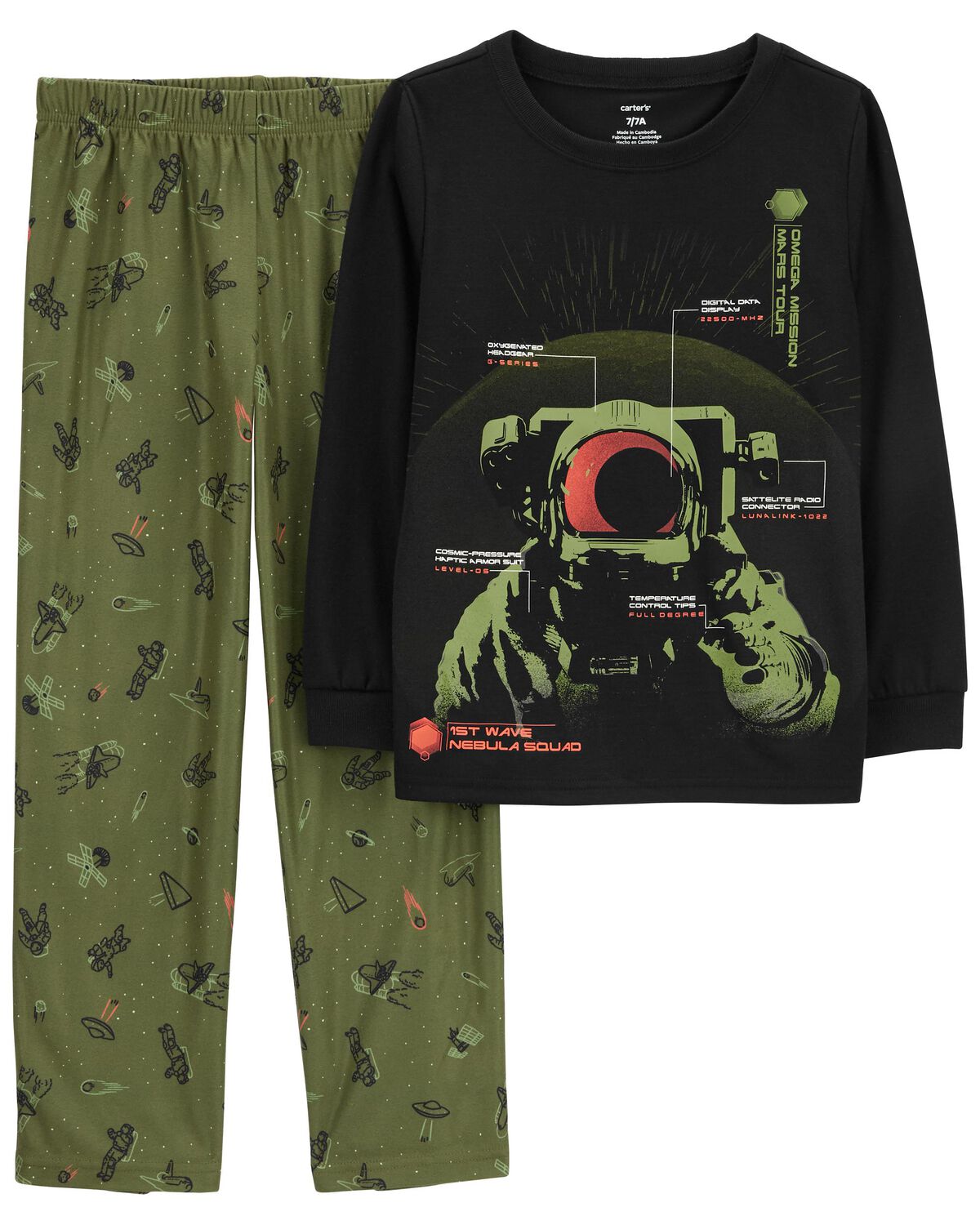 2-Piece Space Fleece Pajamas - Carter's | Carter's