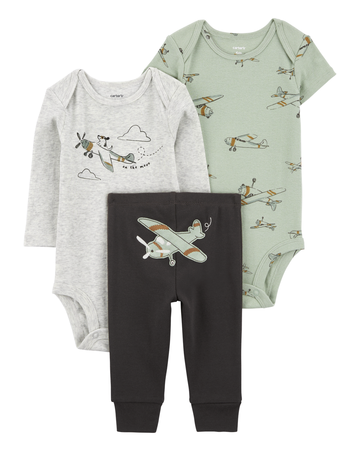 Baby 3-Piece Airplane Little Outfit Set - Carter's | Carter's