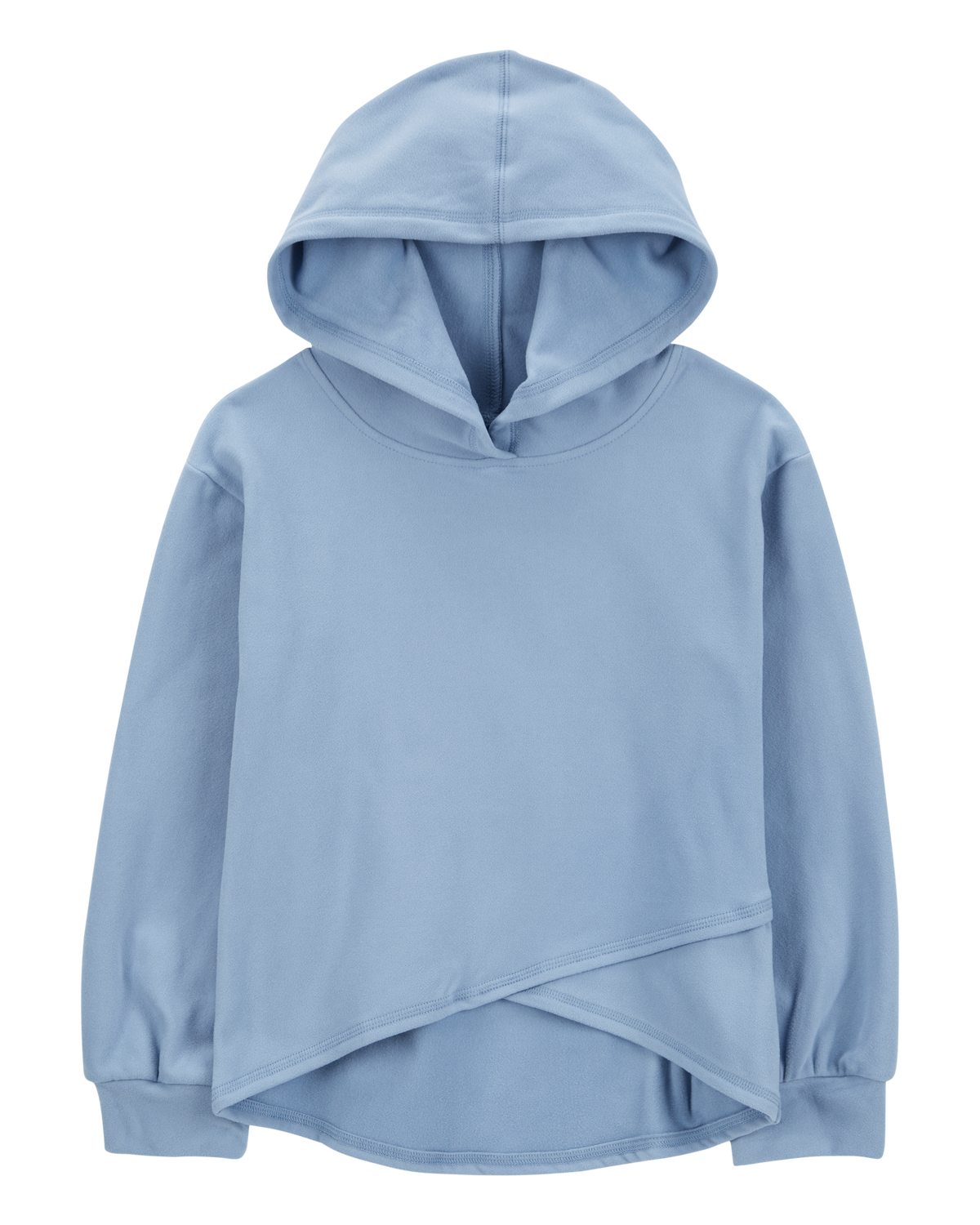 Kid Criss Cross Fleece Hoodie - Blue - OshKosh | Carter's