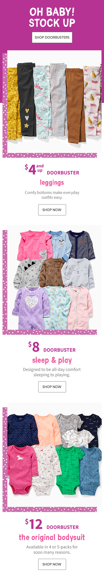 Baby Clothing, Kids Clothes, Toddler Clothes | Carter's